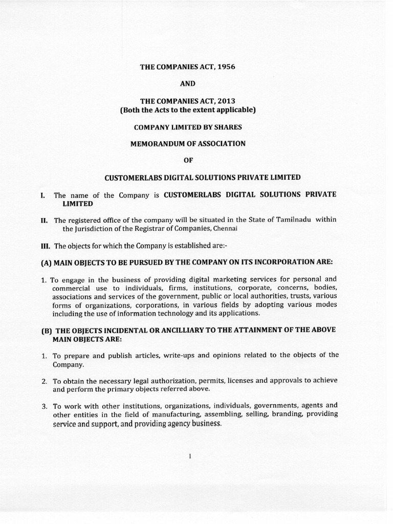 Altered MOA CustomerLabs | PDF