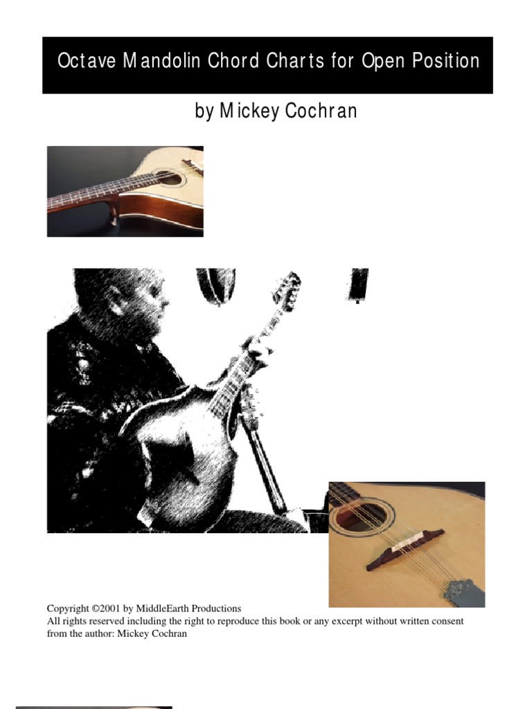 Octave Mandolin or Bouzouki Chord Chart | PDF