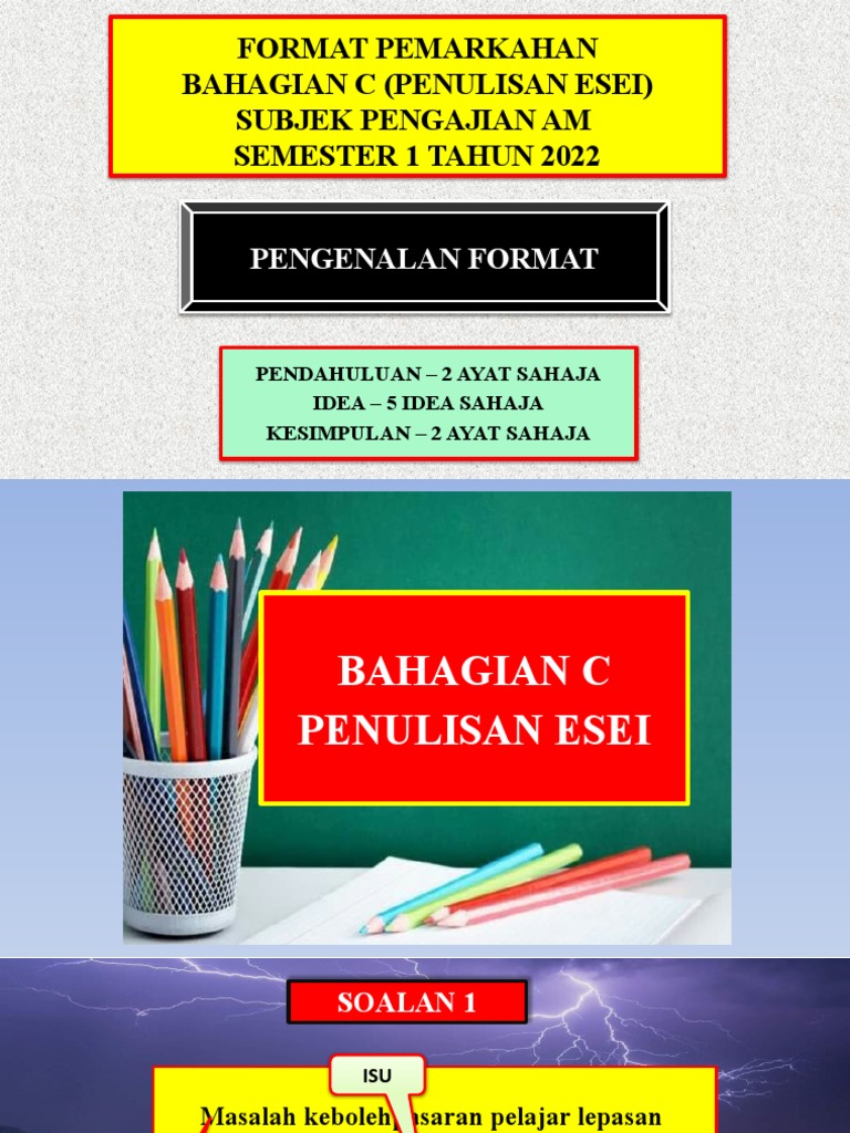 Pam Format Esei 2022 | PDF