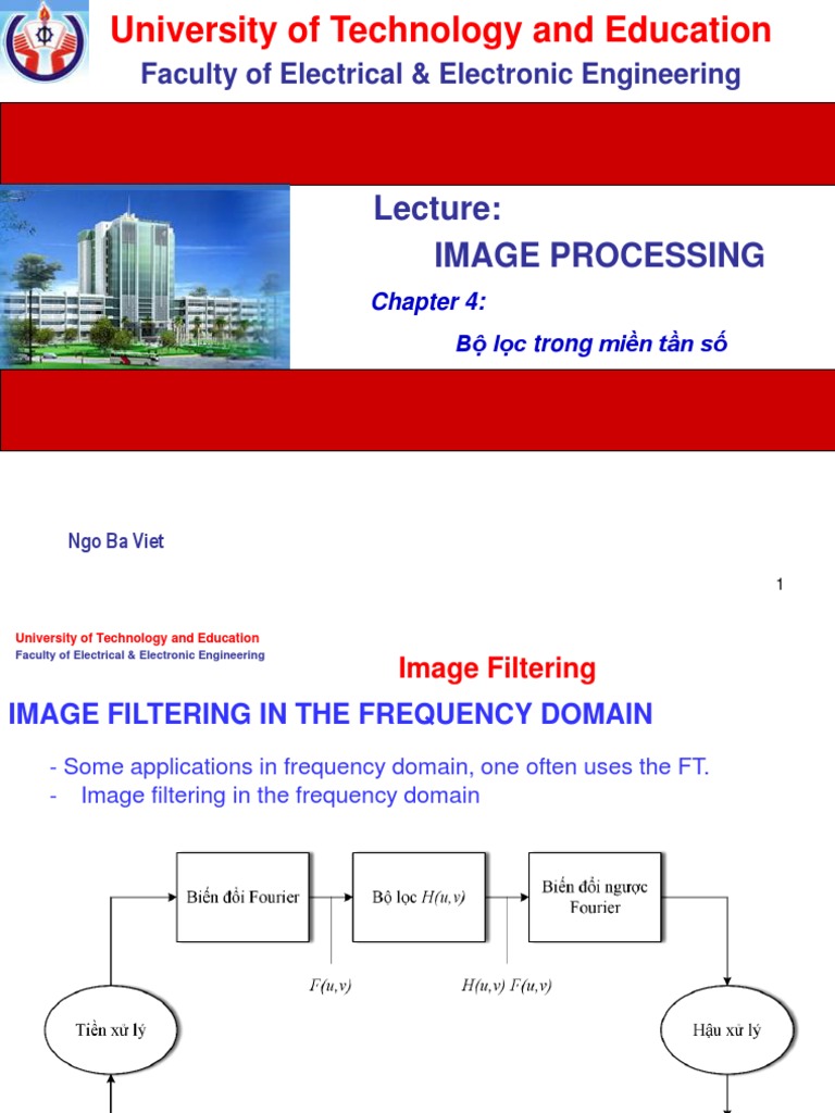 C4 - DH-Image Filtering-Viet | PDF | Filter (Signal Processing) | Signal Processing