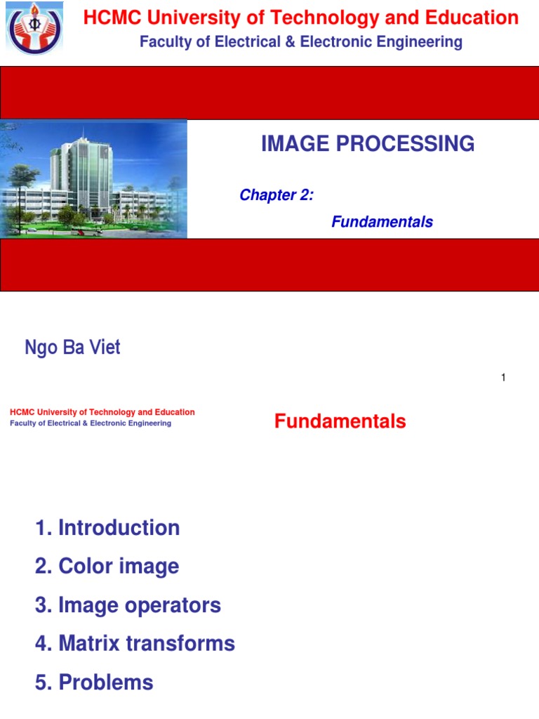 C2 DH-Fundamentals Viet | PDF | Rgb Color Model | Matrix (Mathematics)