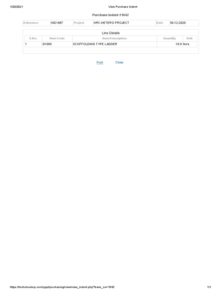 Procurement Details for KRC Project | PDF