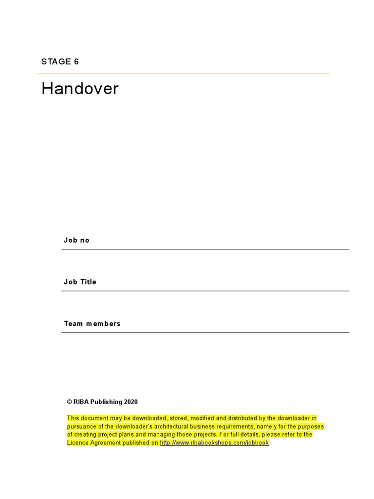 6 Handover Checklist | PDF | Building Information Modeling | Software