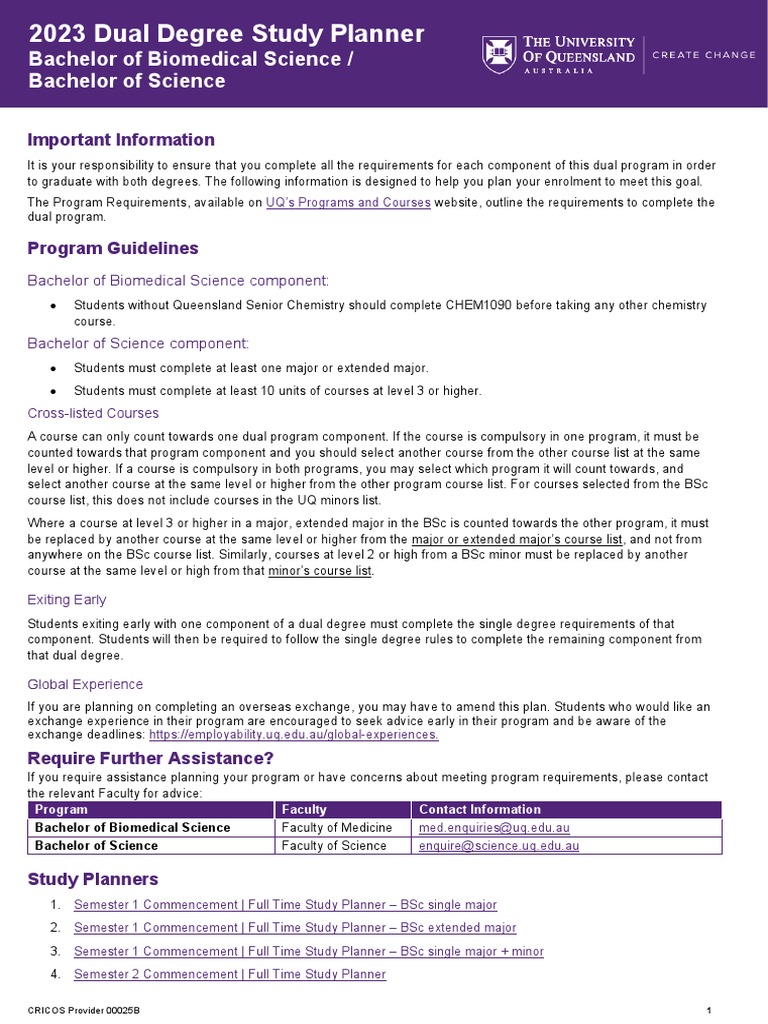 2023 Bachelors of Biomedical Science Science 2477 | Download Free PDF ...