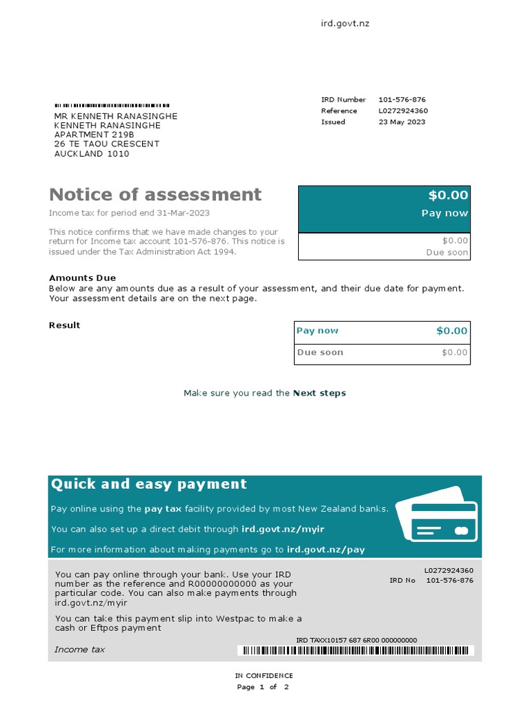 View File | PDF | Payments | Taxes
