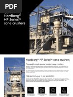 MP1000 Cone Crusher Data Sheet | PDF | Steel | Gear