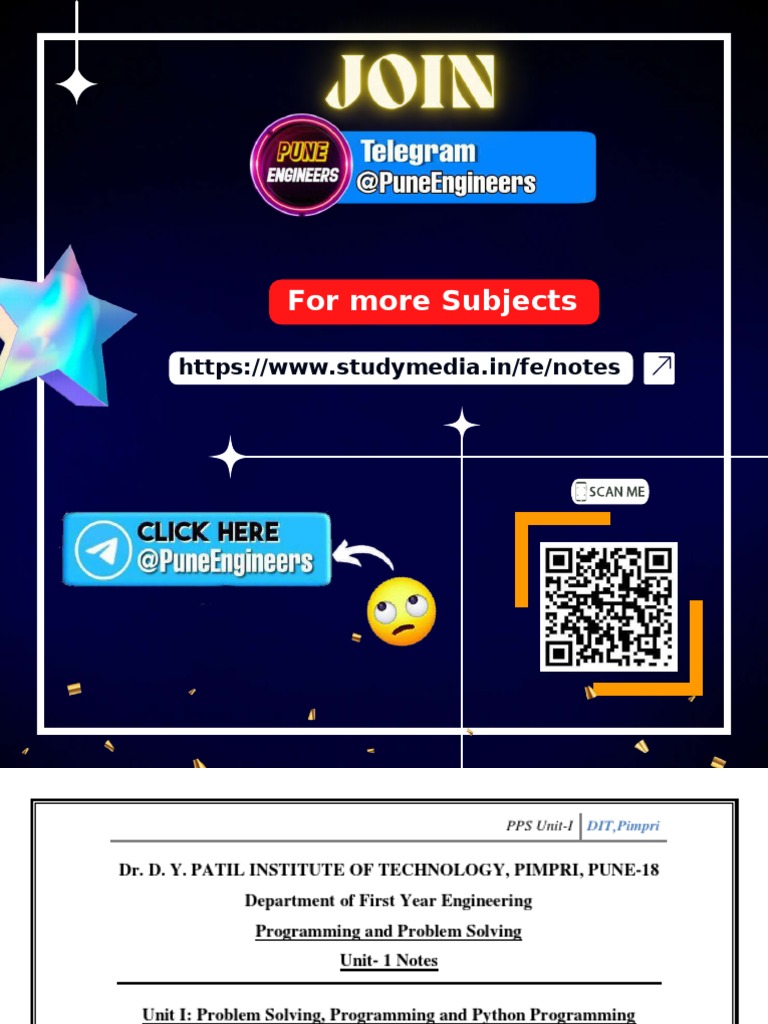 Notes Pps Unit 1 Pdf Top Down And Bottom Up Design Algorithms
