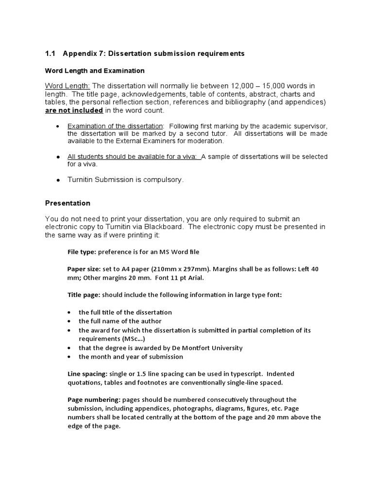 Dissertation Requirements and Some Guidance | PDF | Methodology | Thesis