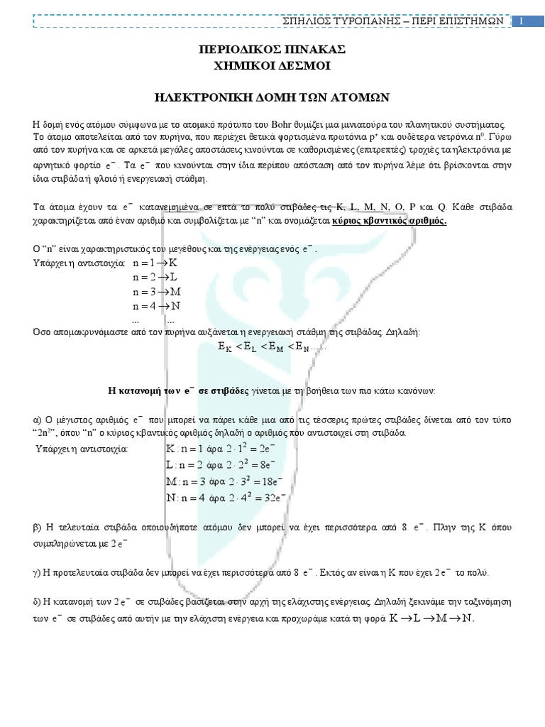 επαναληψη ύλης α λυκείου 2ο κεφάλαιο θεωρία | PDF