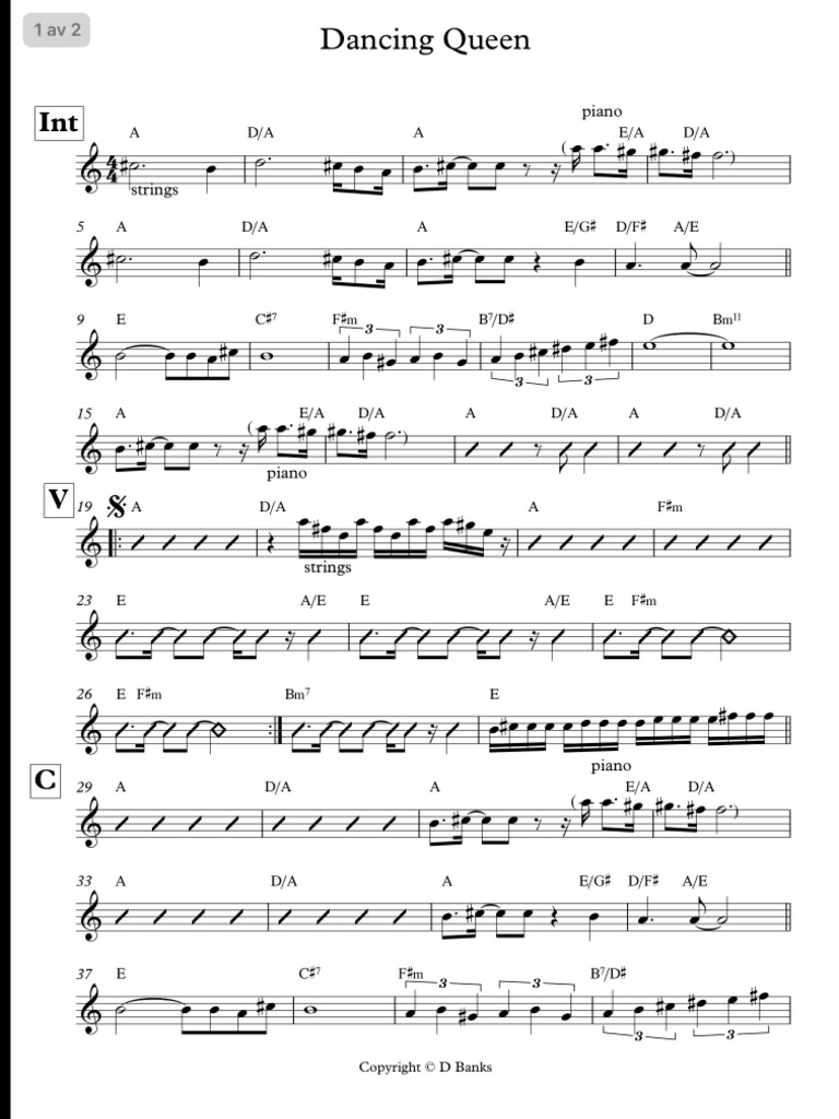 Dancing Queen | PDF