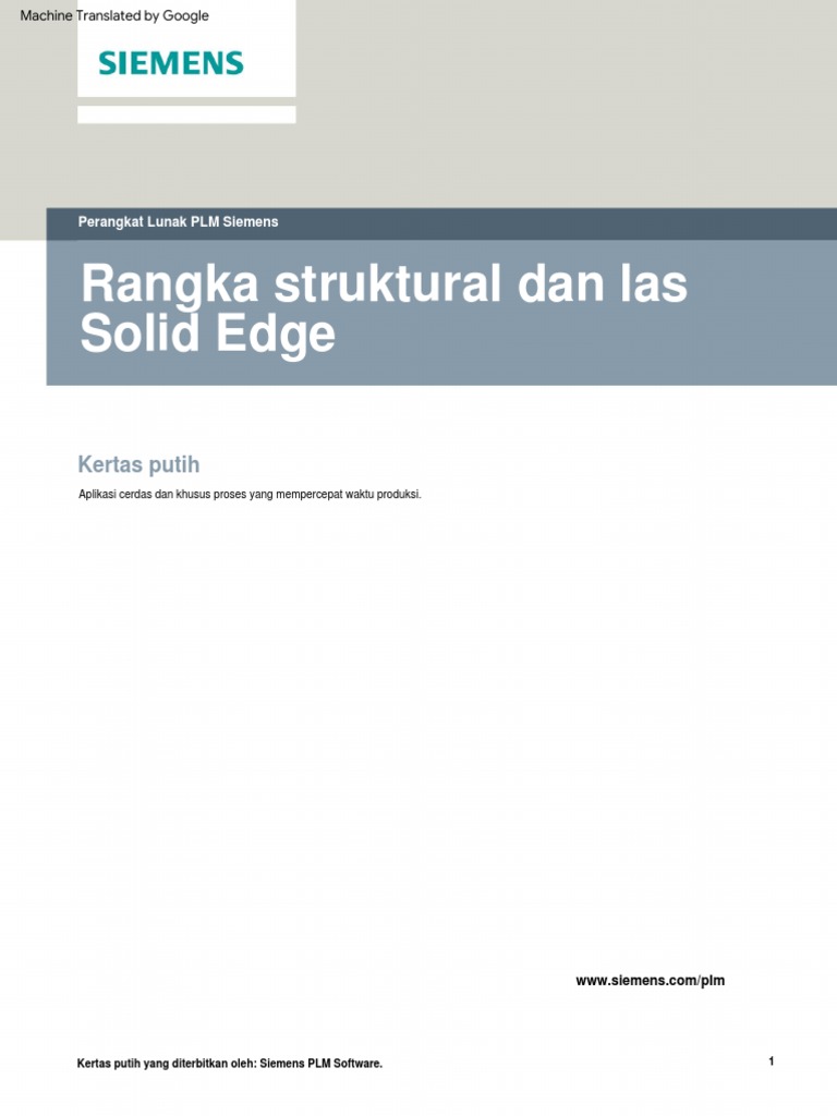 Solidedge Welmends | PDF