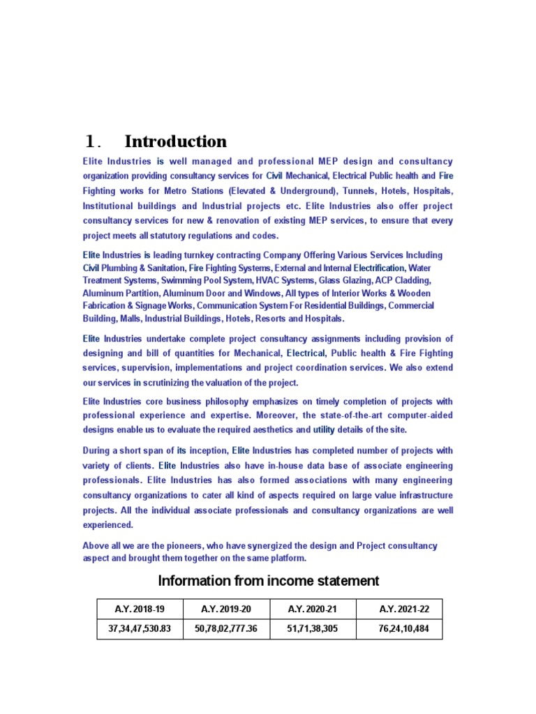 introduction Elite (1) | PDF