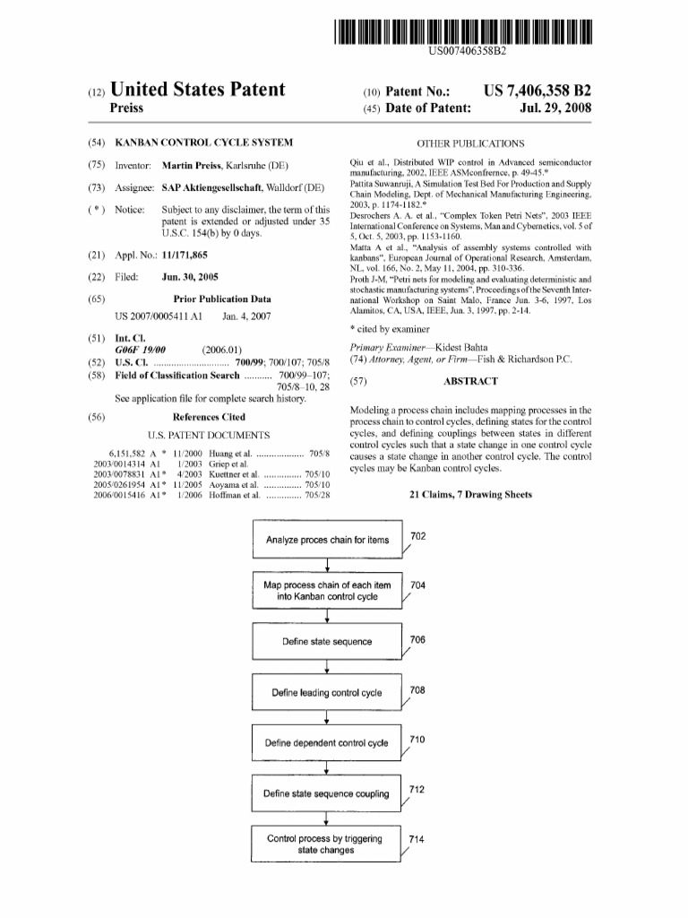 Kanban Control Cycle System | PDF | Computer Data Storage | Process (Computing)