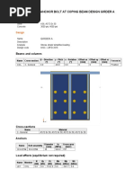 RCC Column & Steel Rafter Connection (Details-01) | PDF