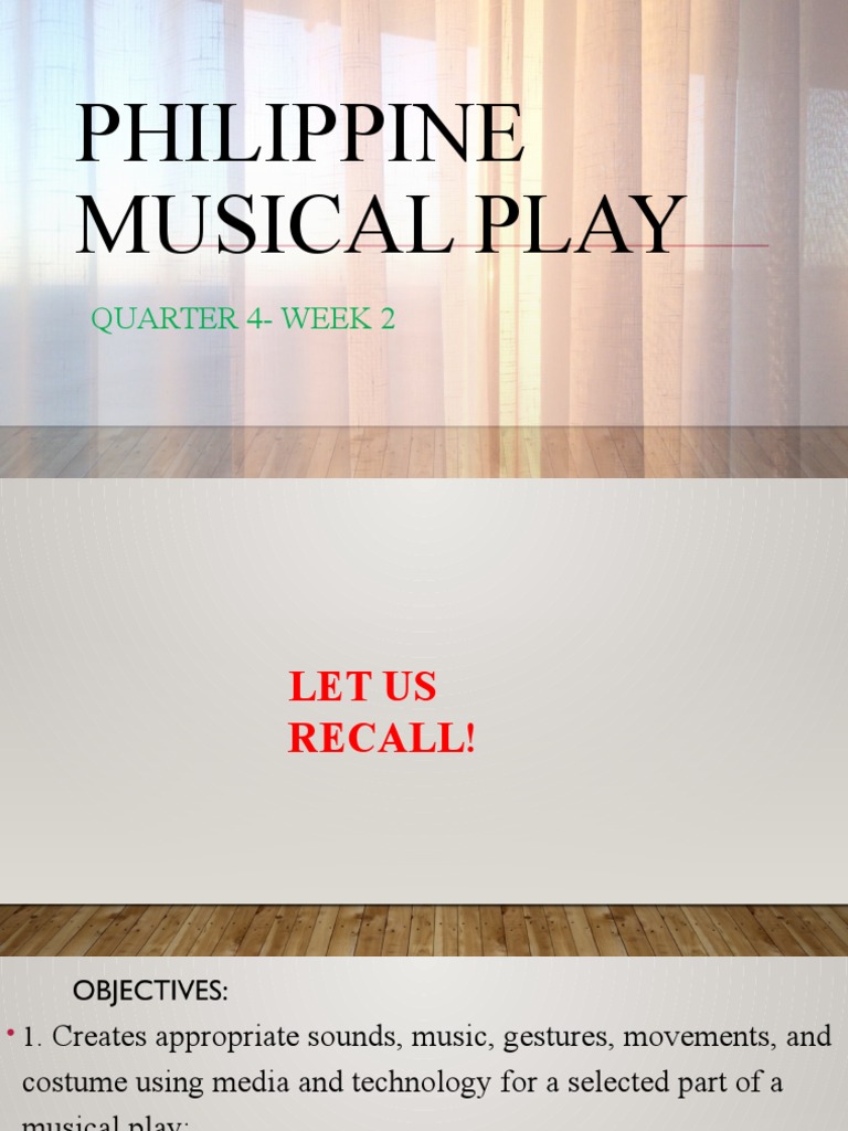 Philippine Musical Play | PDF | Musical Theatre | The Phantom Of The Opera