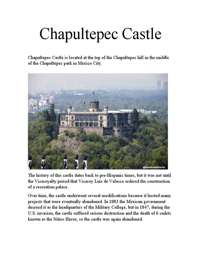 Chapultepec Castle: History & Transformation | PDF | Art
