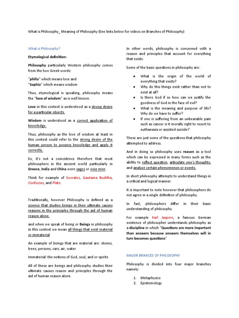 ETHICS Notes | PDF | Ontology | Metaphysics