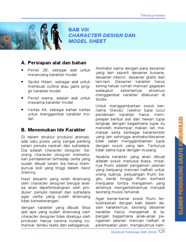 8 Character Design Dan Model Sheet | PDF