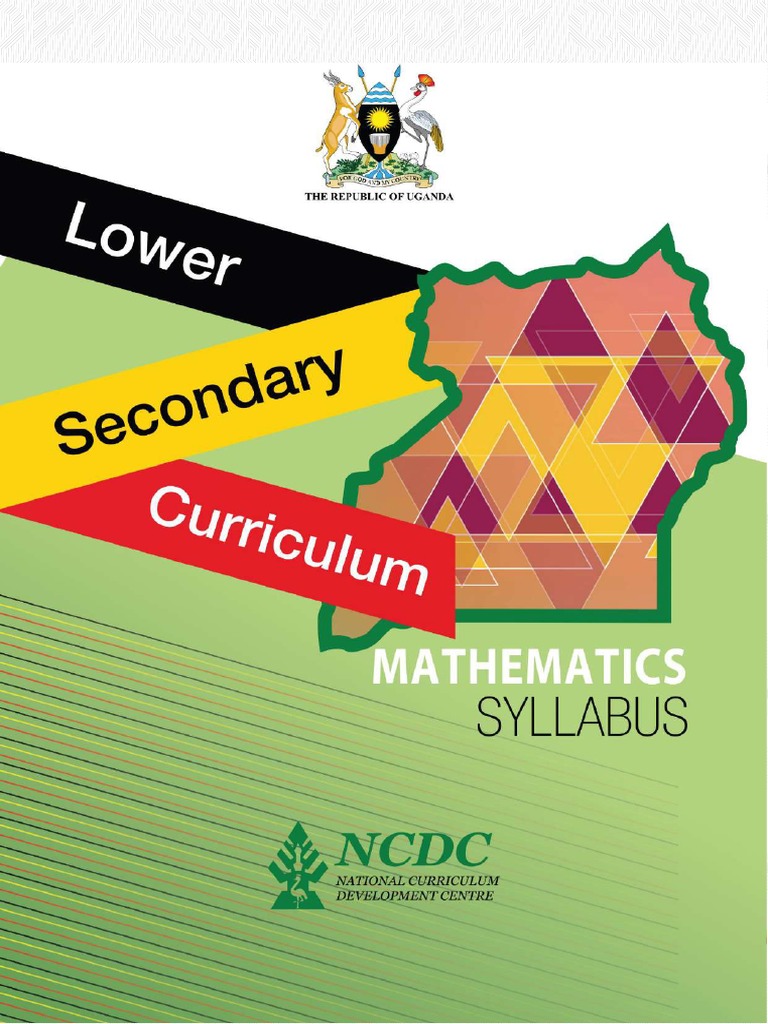 Mathematics Syllabus Compressed | PDF | Geometry | Learning