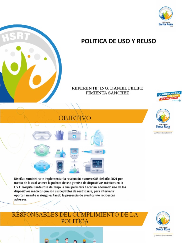 Capacitacion Uso y Reuso | PDF | Terapia física | Hospital