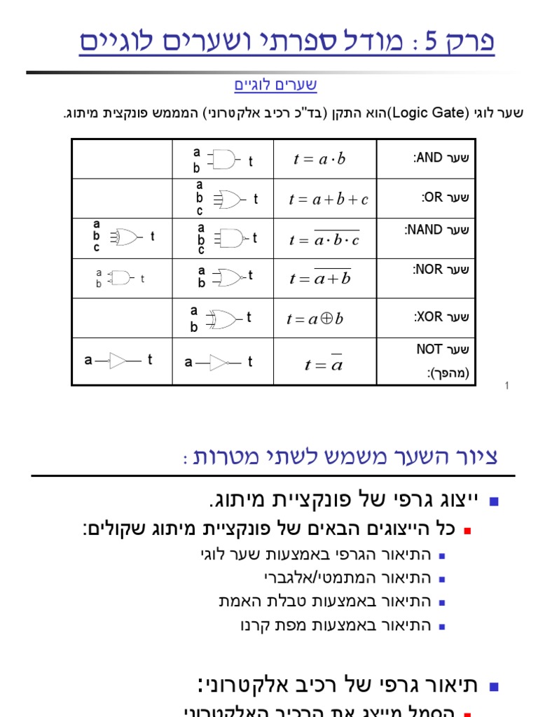 Digital Logic Systems 5 | PDF