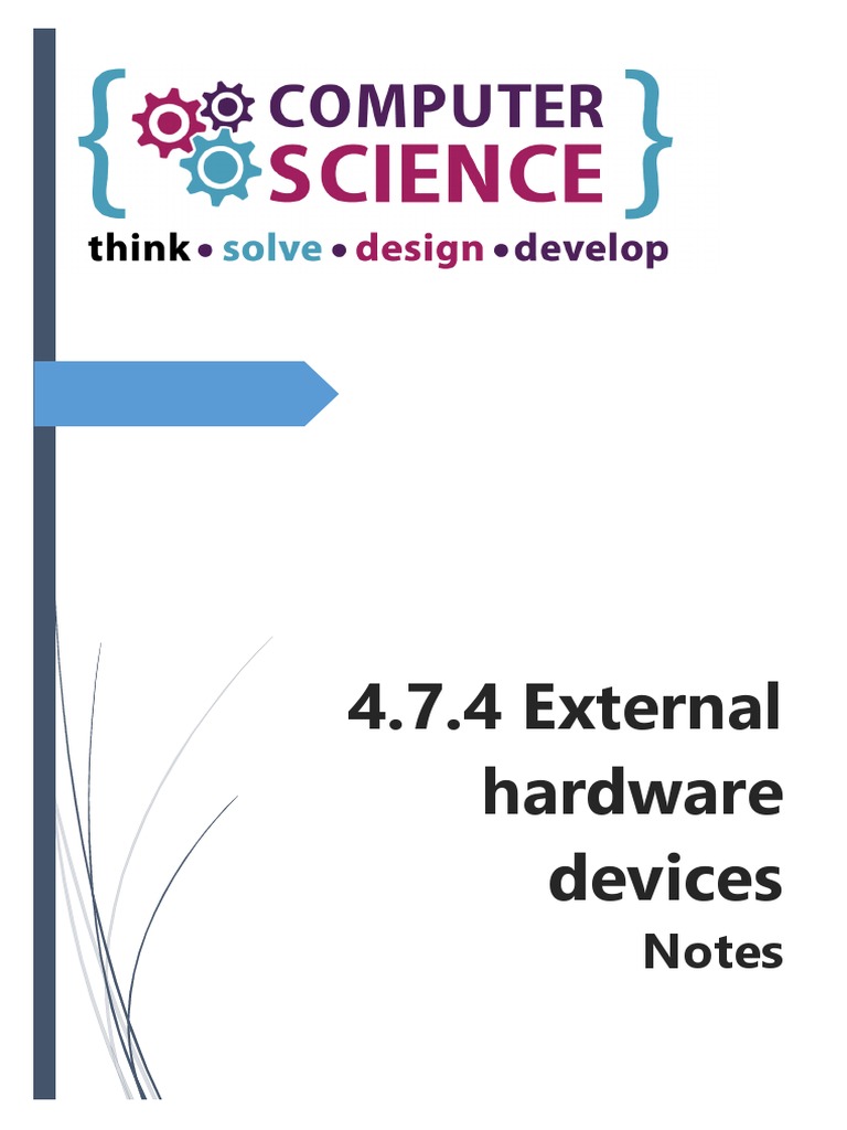 Revision Notes - Hardware | PDF | Hard Disk Drive | Solid State Drive