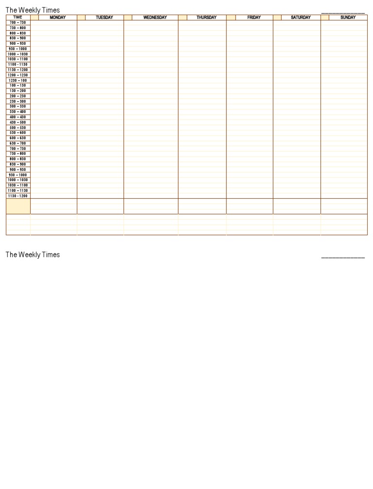 Planner Pads | PDF