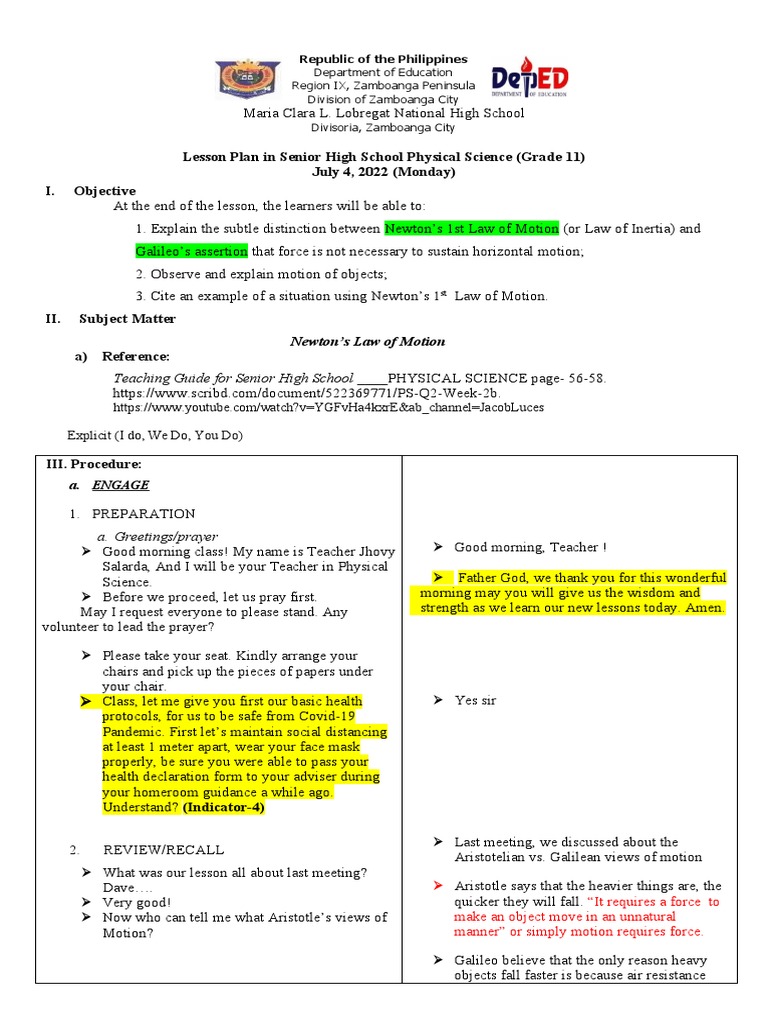 Explicit Lesson-Plan Salarda | Download Free PDF | Chemical Polarity ...