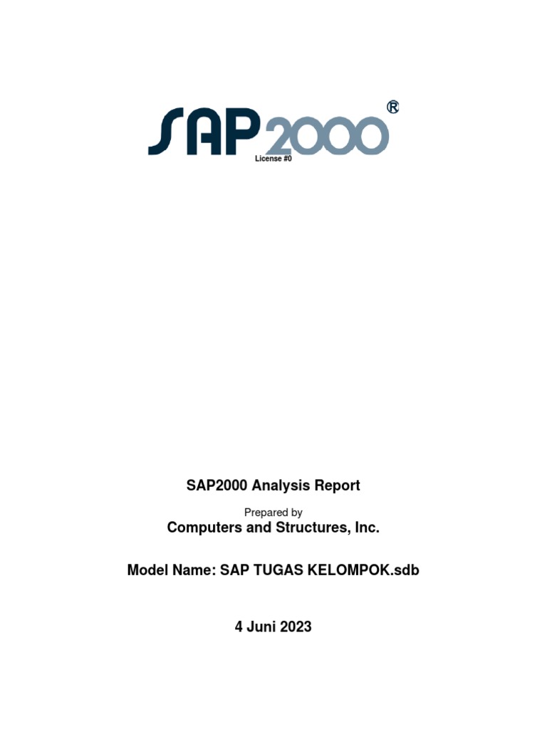SAP 2000 Result | PDF | Civil Engineering | Structural Engineering