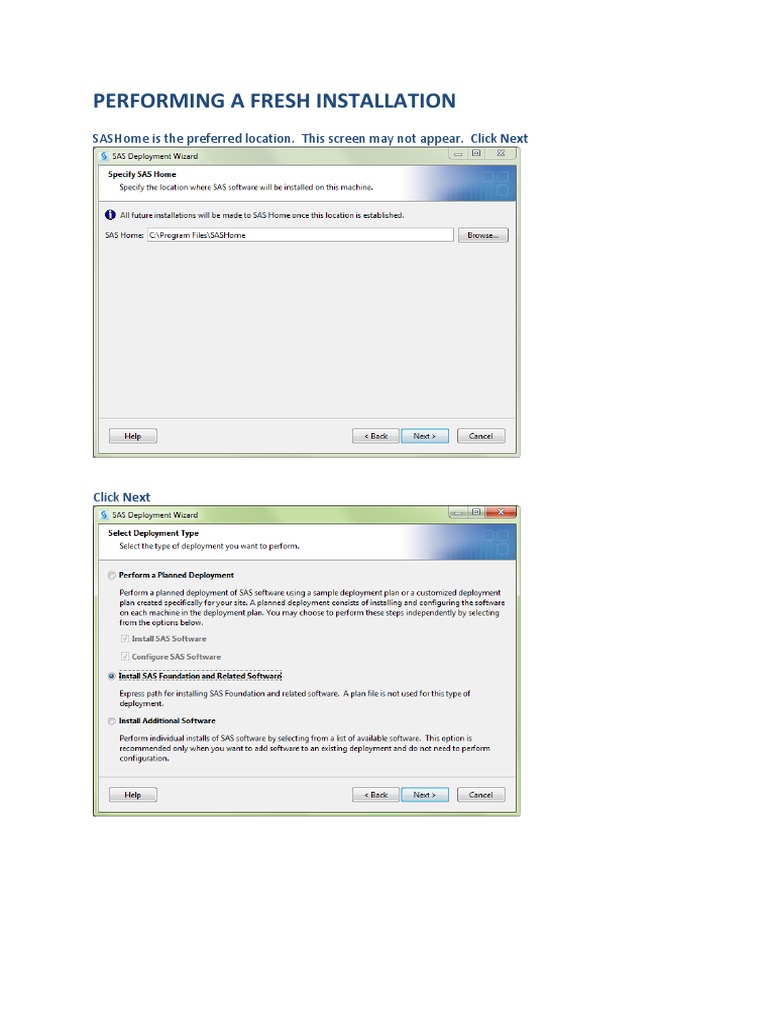Install SAS 9 4 TS1M5 | PDF