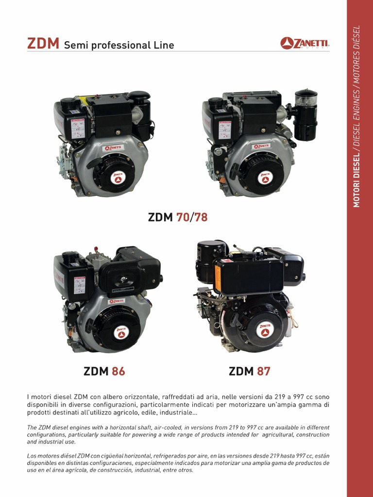 Zanetti ZDM | PDF