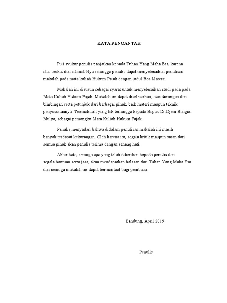 Panduan Lengkap Bea Materai di Indonesia | PDF