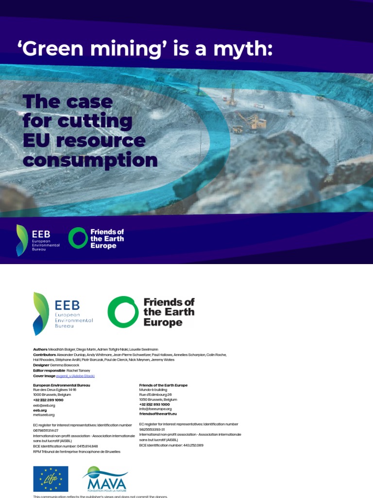 Green Mining Myth Report | PDF