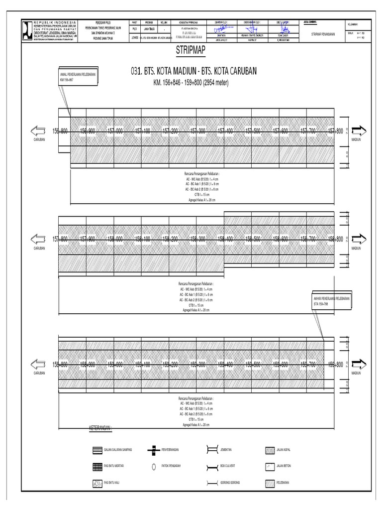 Contoh Cross, Long Section | PDF