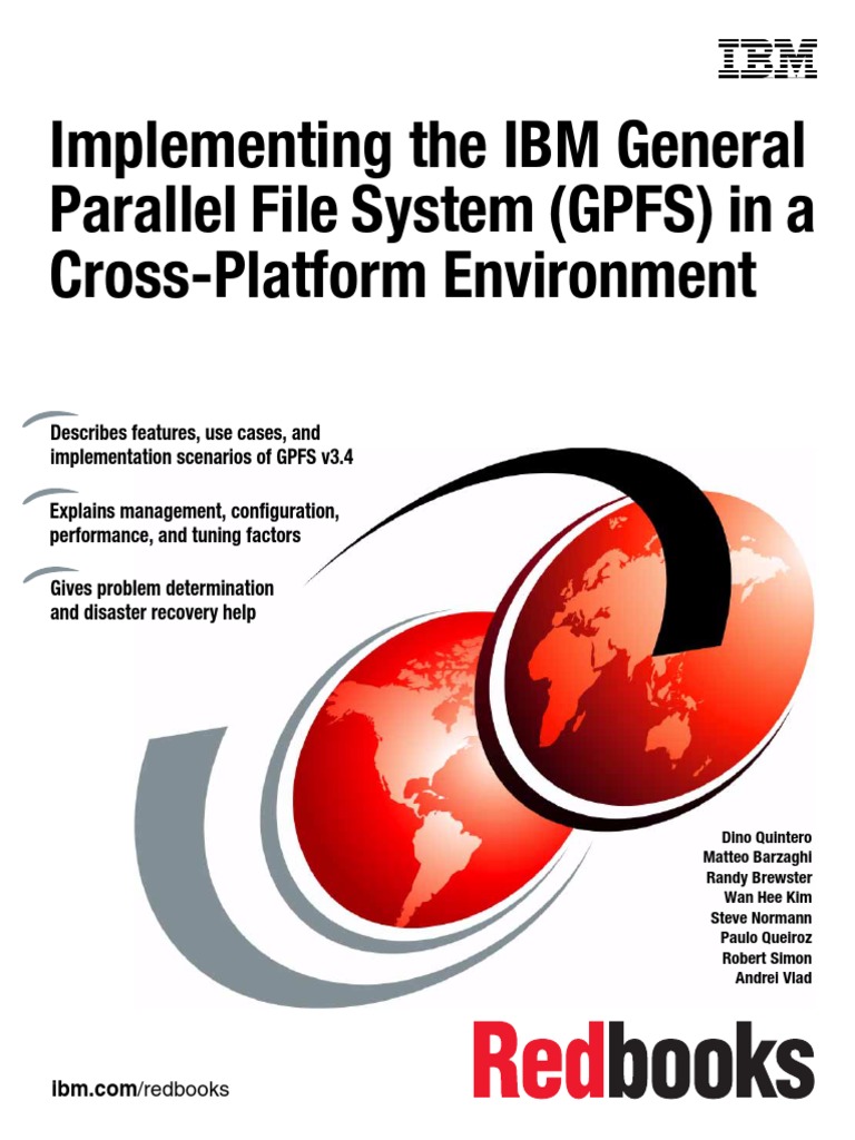 Silo - Tips - Implementing The Ibm General Parallel File System Gpfs in ... Silo - Tips - Implementing The Ibm General Parallel File System Gpfs in ...