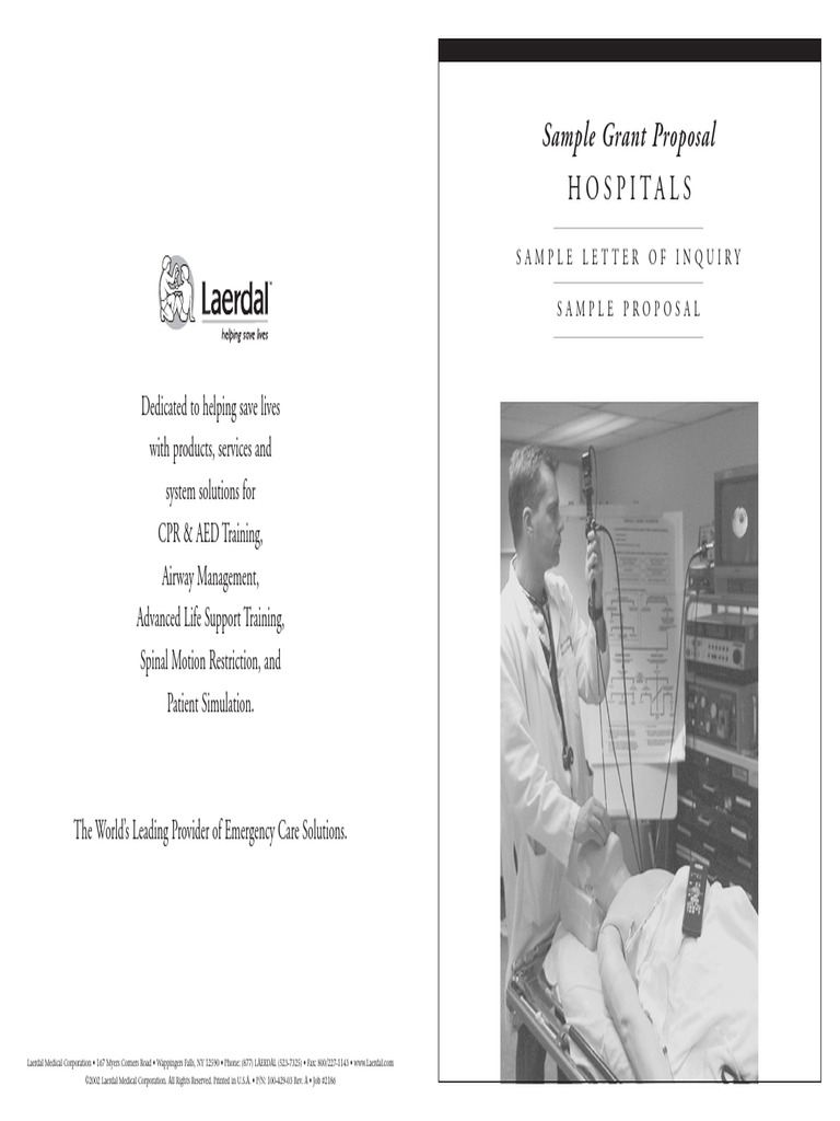 Sample Grant Proposals Hospitals | Download Free PDF | Simulation | Nursing