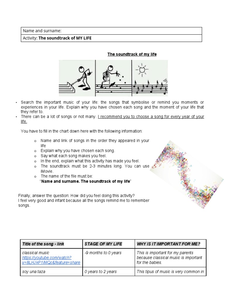 Personal Music Journey | PDF