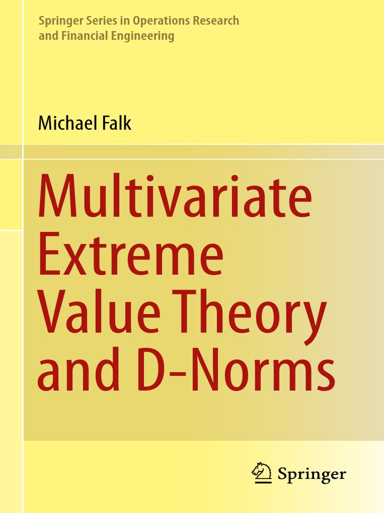 Multivariate Extreme Value Theory | PDF | Norm (Mathematics) | Analysis