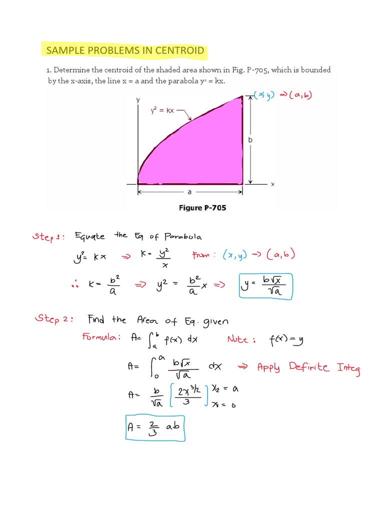 Center of Area | PDF | Teaching Methods & Materials | Science & Mathematics