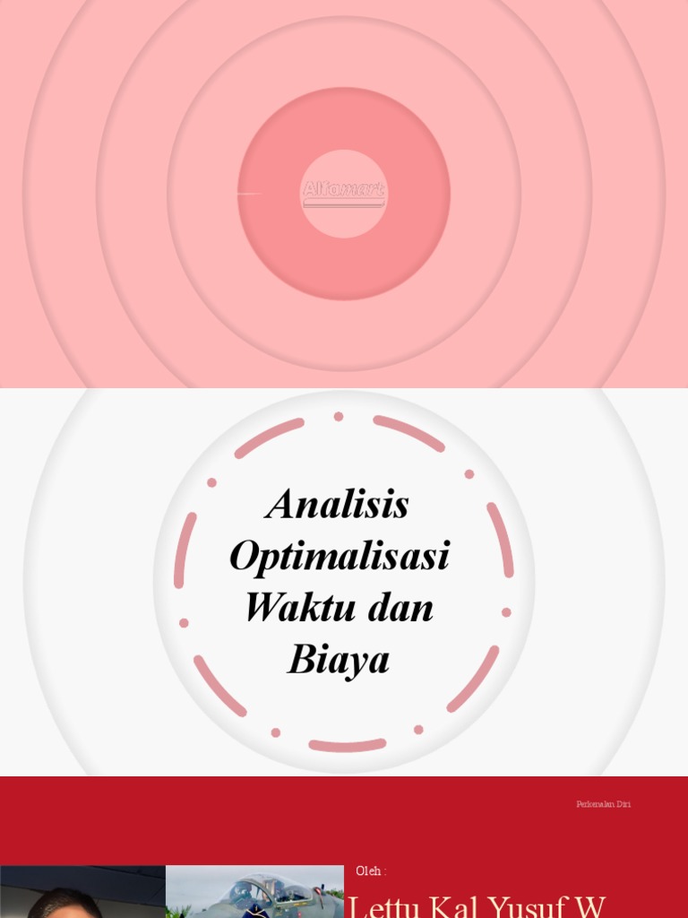 Analisis Optimalisasi Waktu Dan Biaya Yusuf W. Anggoro | PDF | Teknologi & Rekayasa | Bisnis