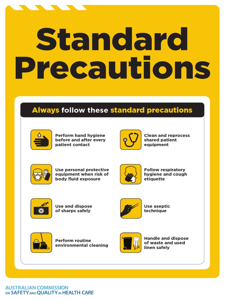 Approach 4 Standard Precautions Icon PDF 672KB | PDF