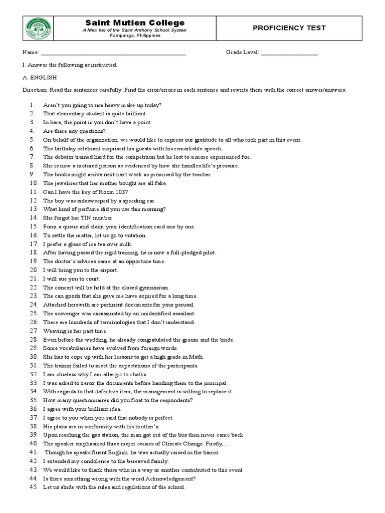 Assessment Exam | PDF | Science | Scientist