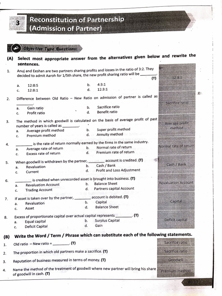 Admission | PDF | Goodwill (Accounting) | Debits And Credits