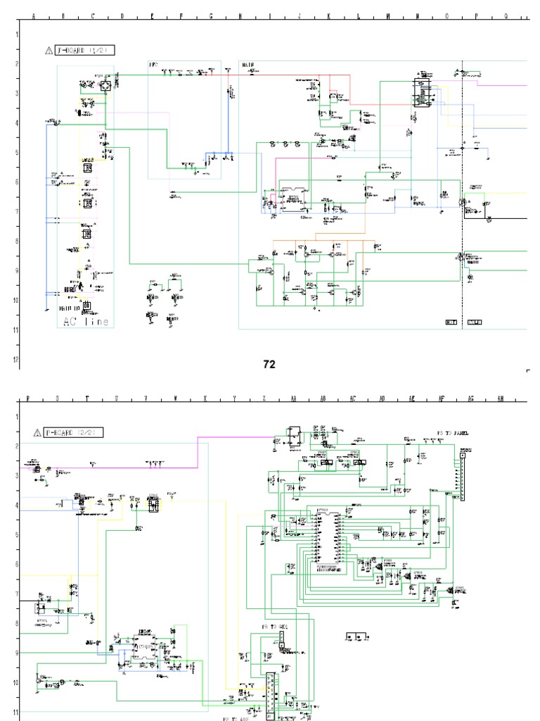 P-board Tnpa6247-1 Panasonic La75 Схема | PDF
