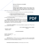 SPA for BIR Business Registration | PDF | Power Of Attorney ...