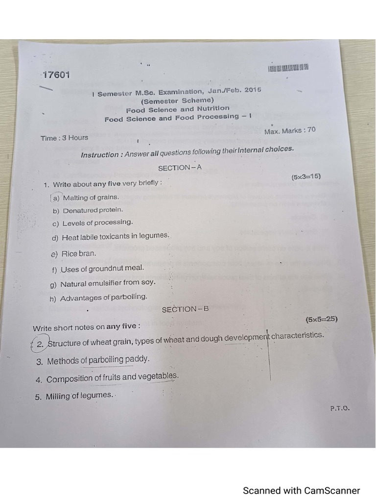 FSFP Question Papers | PDF