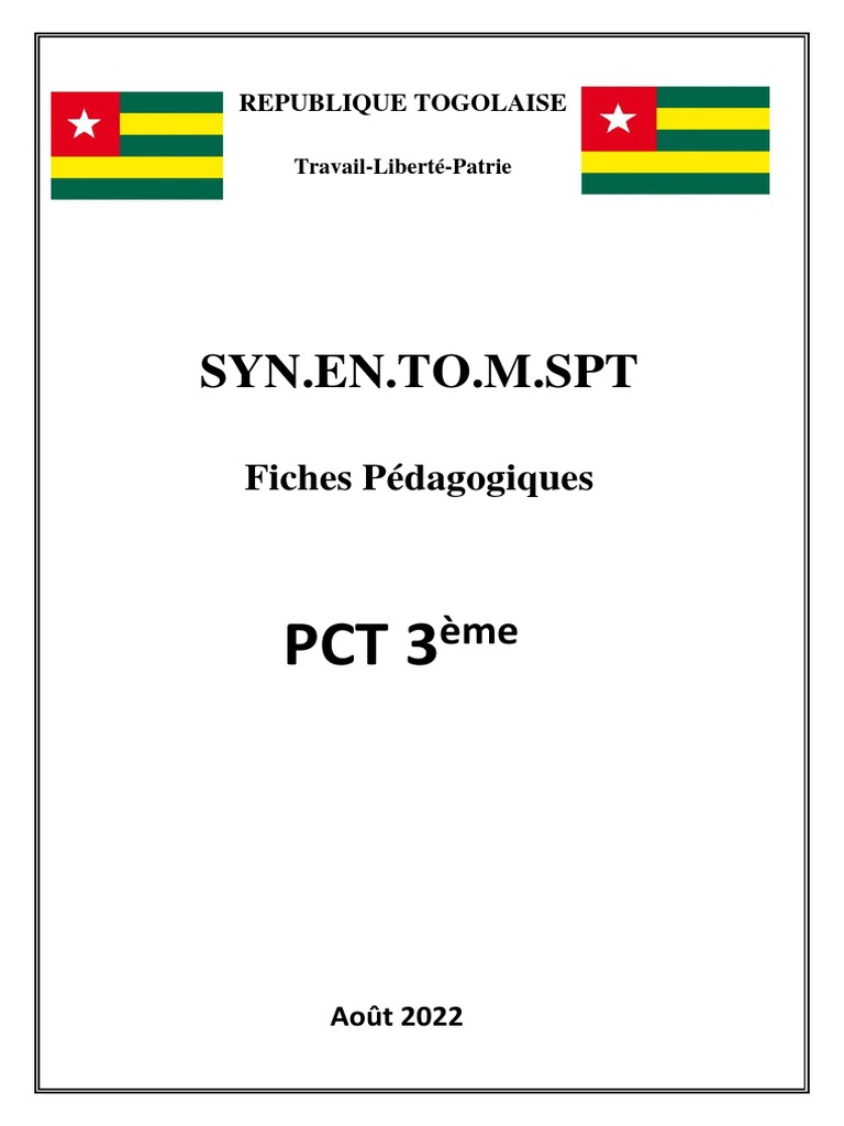 SYN - EN.TO. PCT. 3eme | PDF | Obliger | Poids