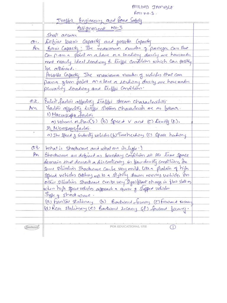 TERS Assignment 3 Milind Jamble | PDF