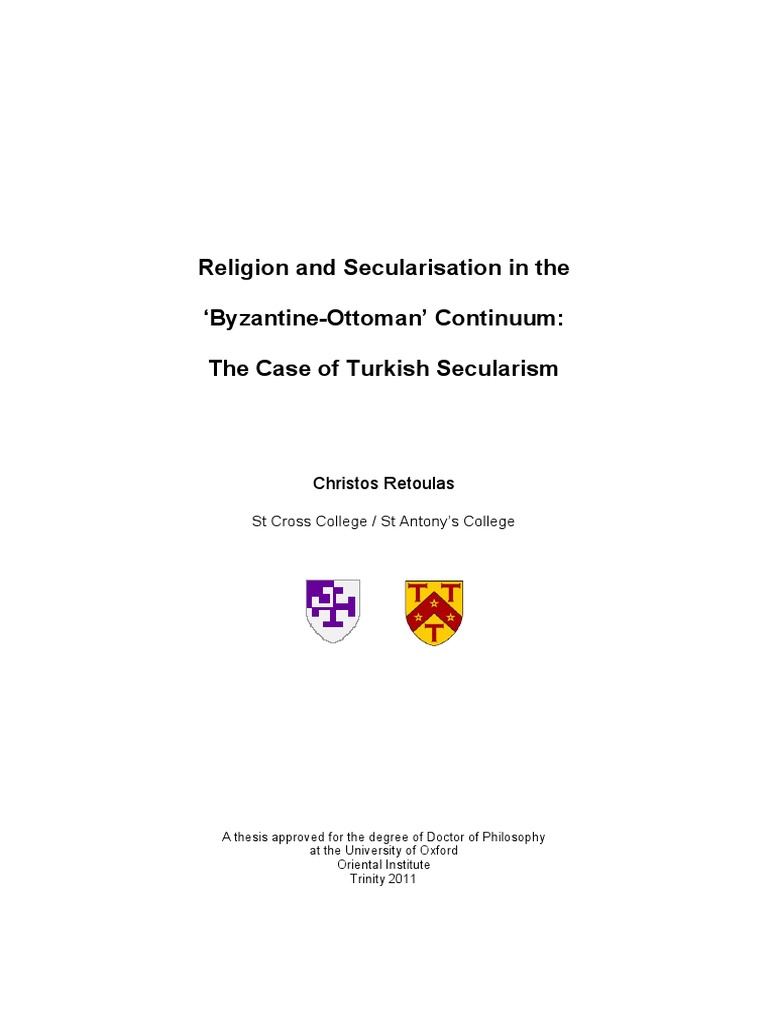 Religion_and_Secularisation_in_the_Byzan | PDF | Secularism | Eastern ...