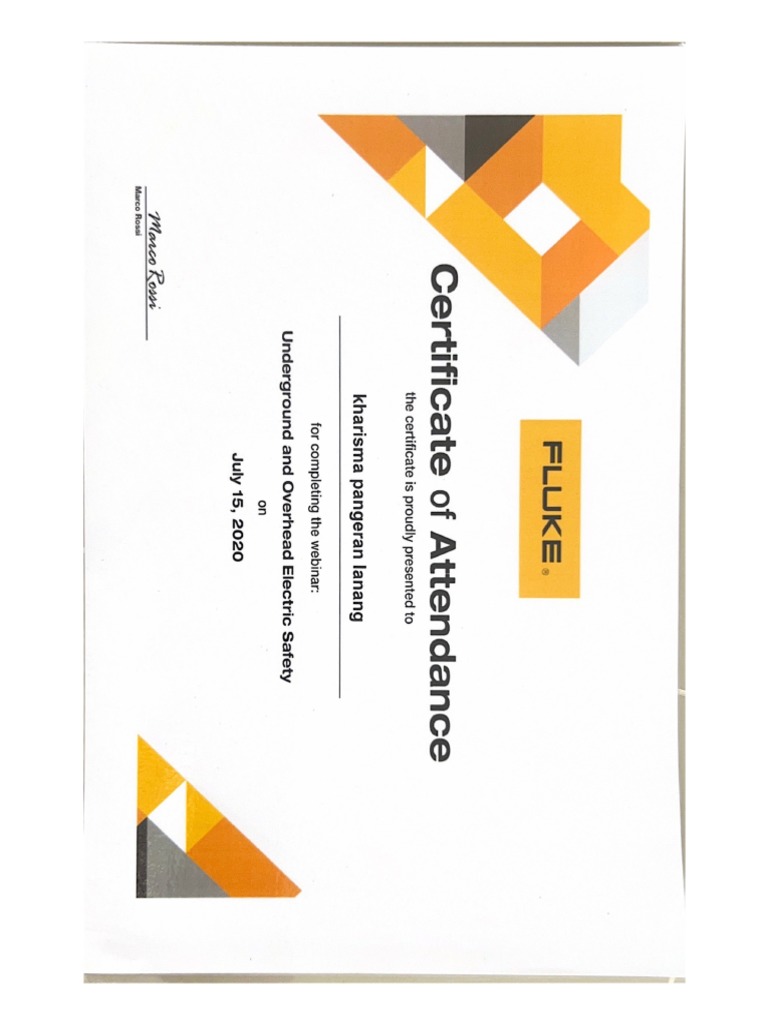 Certificate of Grounding | PDF